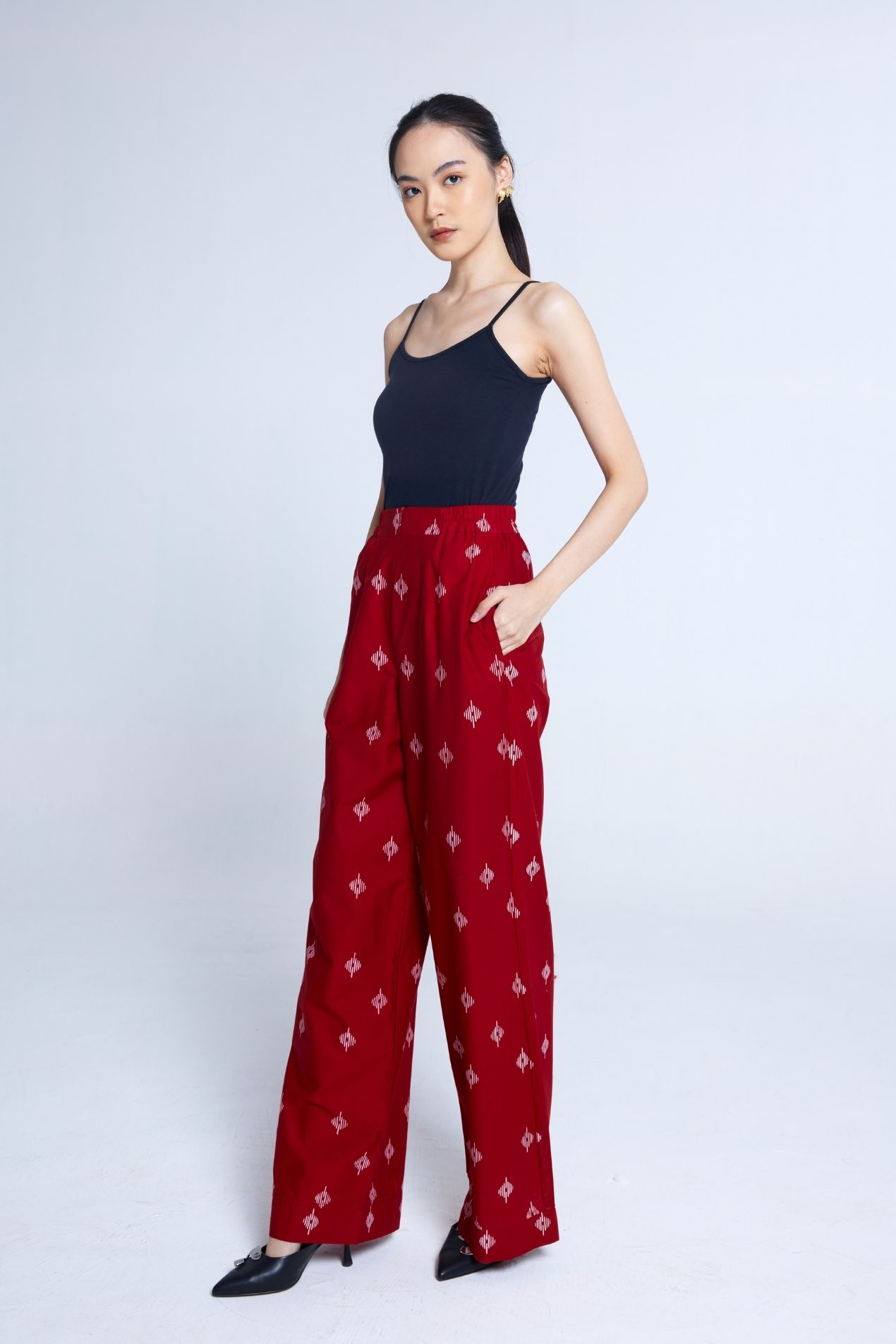 Red Yan Batik Pants | Oemah Etnik