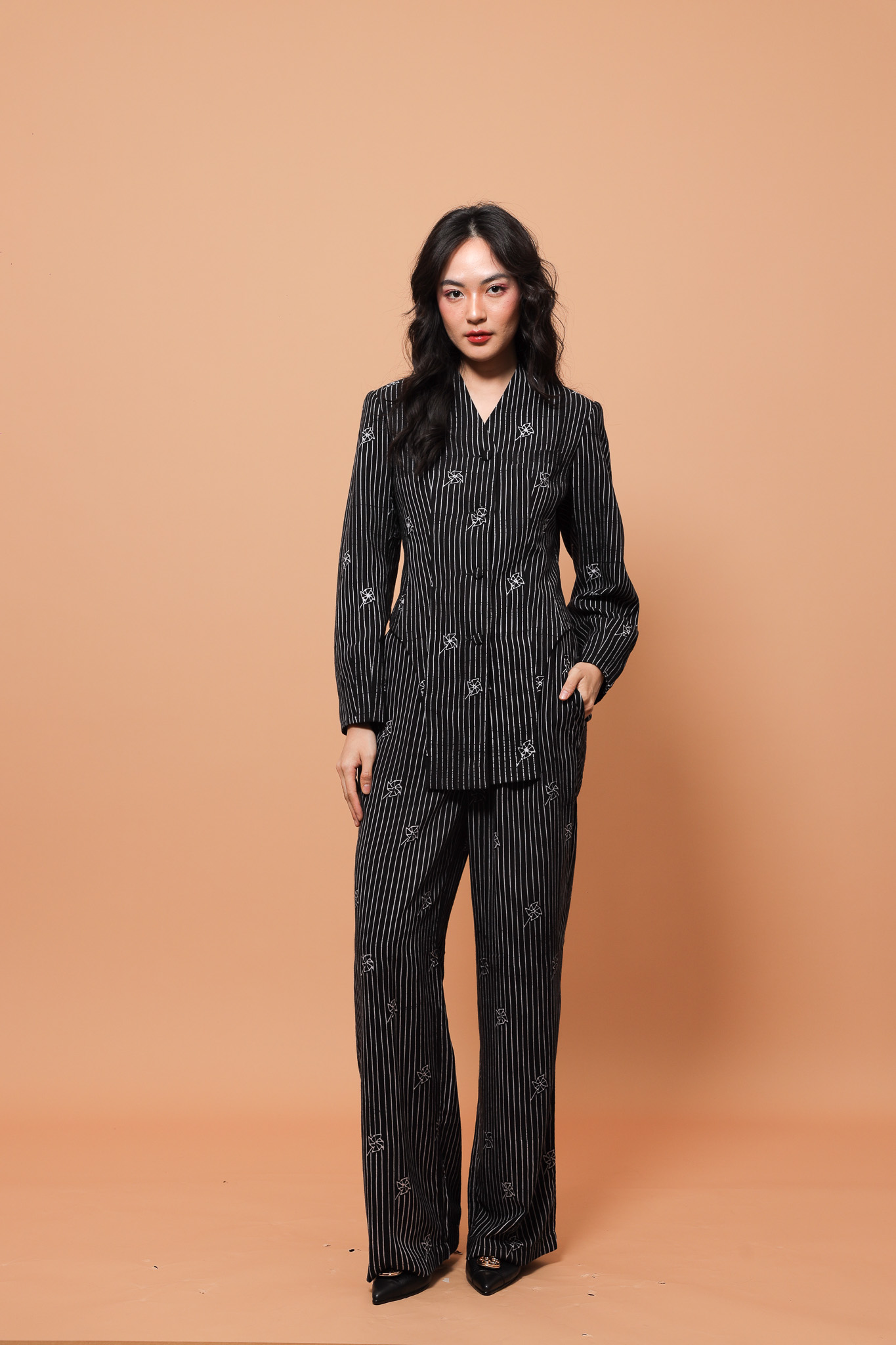Black Sakato Batik Rayon Pants | Oemah Etnik