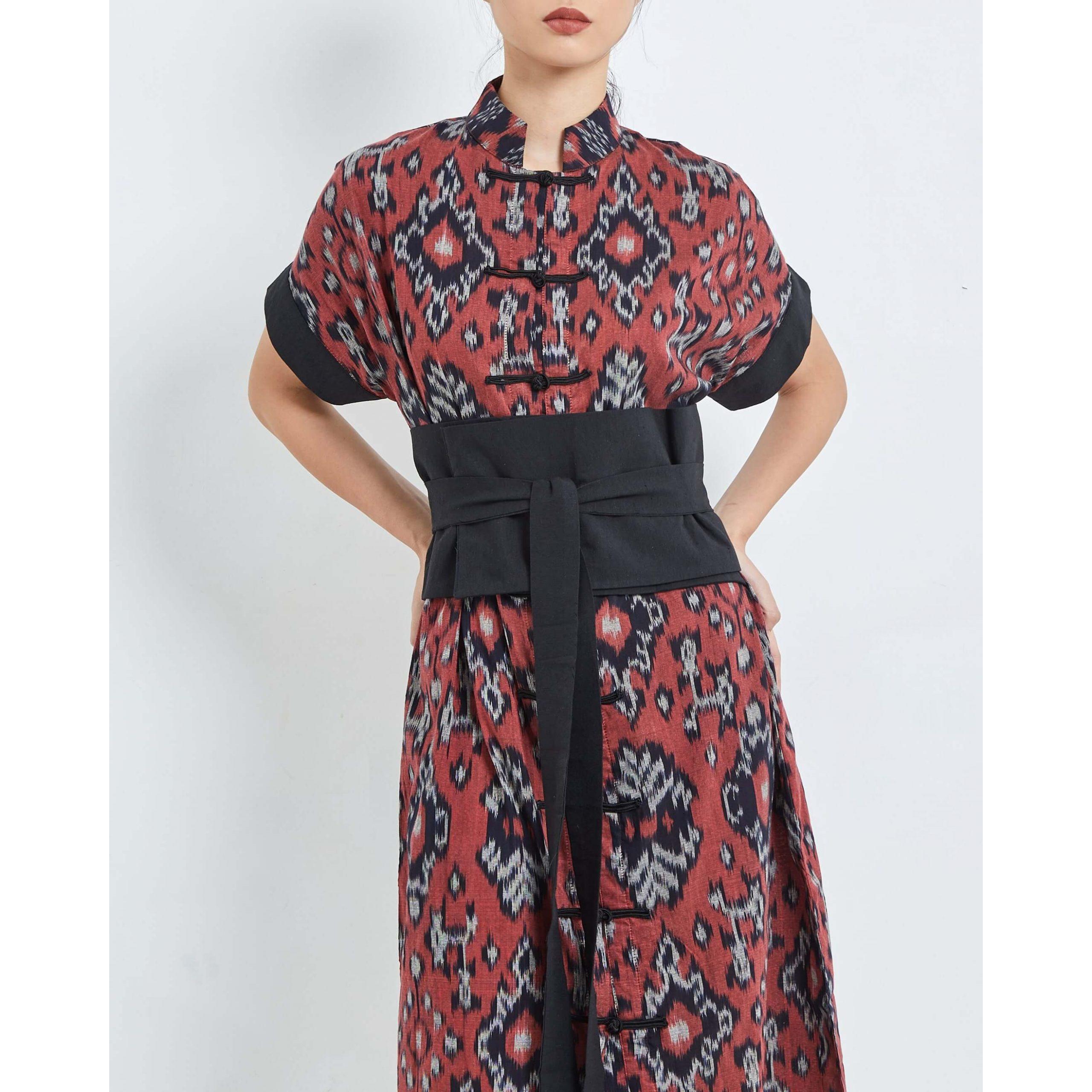 Black Mee Tenun Obi | Oemah Etnik