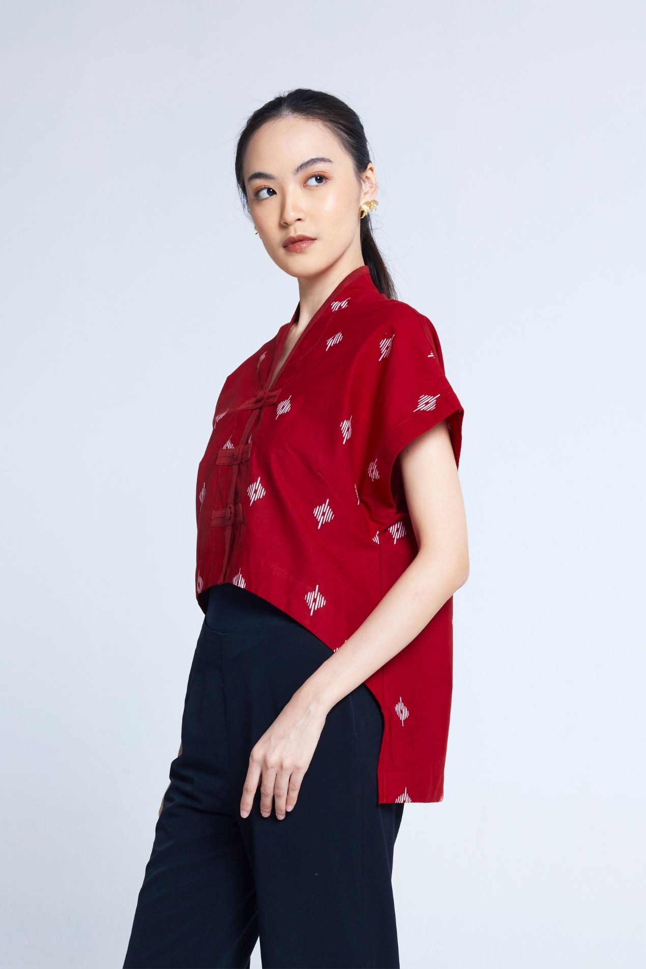 Red Yin Batik Outer | Oemah Etnik