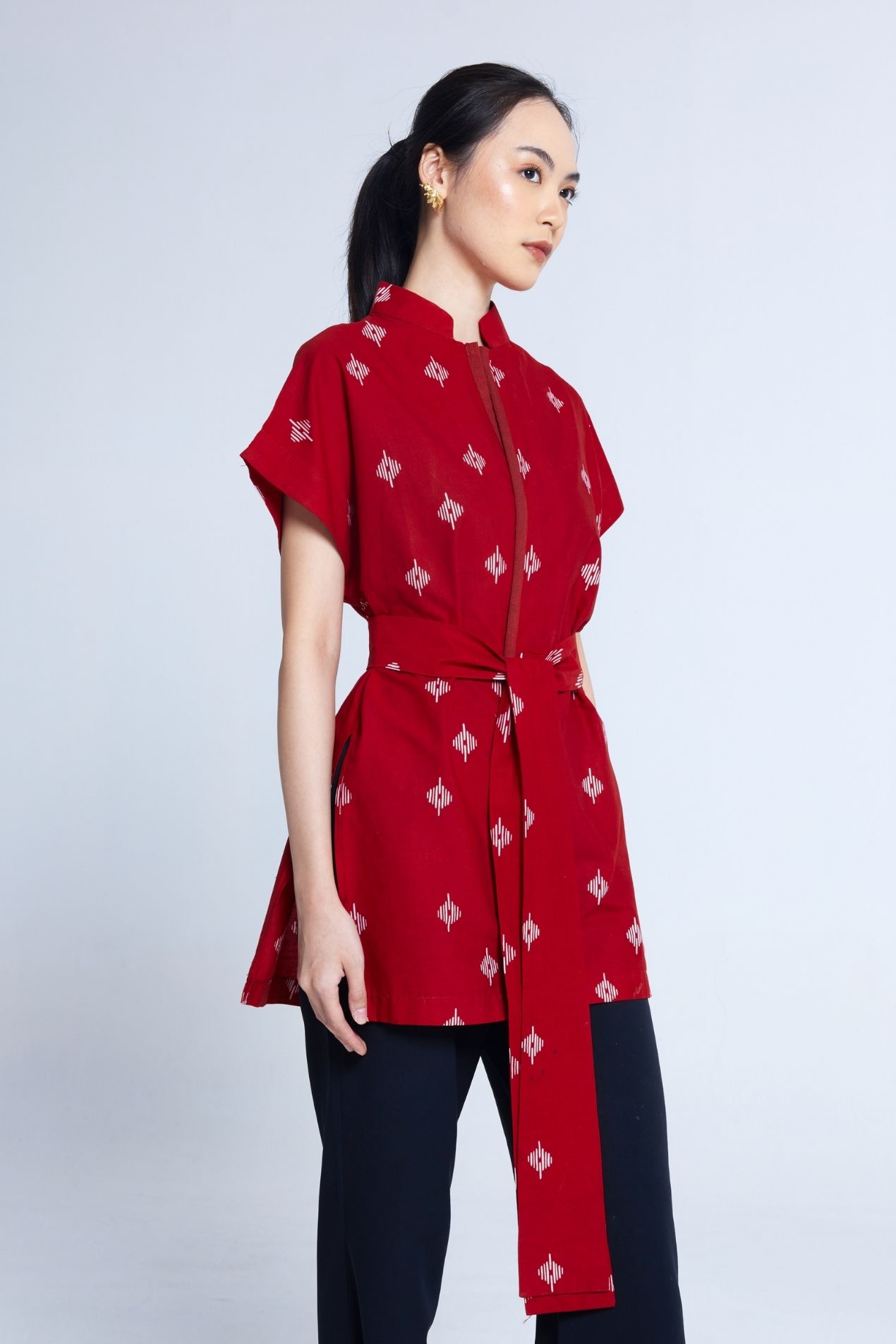 Red Hua Batik Outer | Oemah Etnik