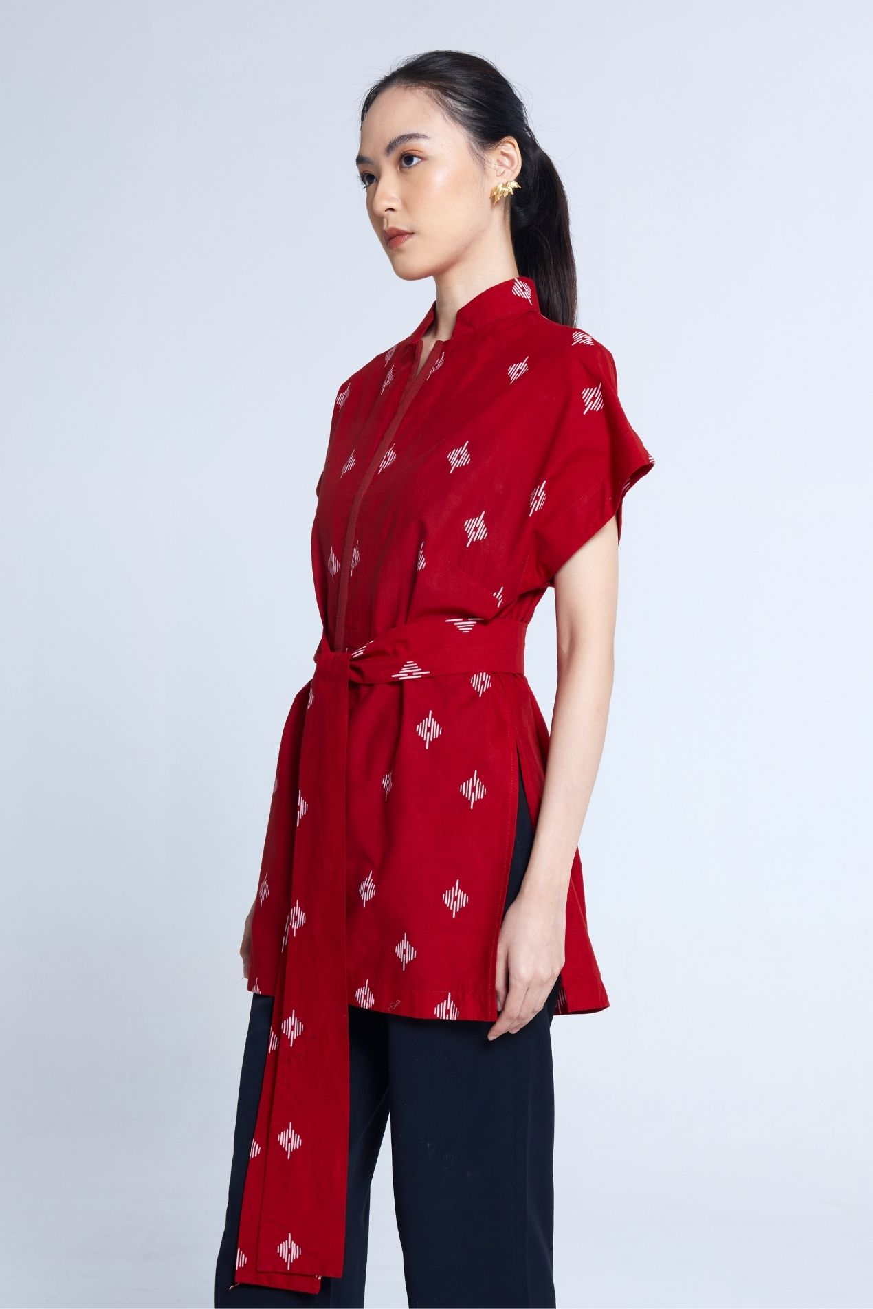 Red Hua Batik Outer | Oemah Etnik