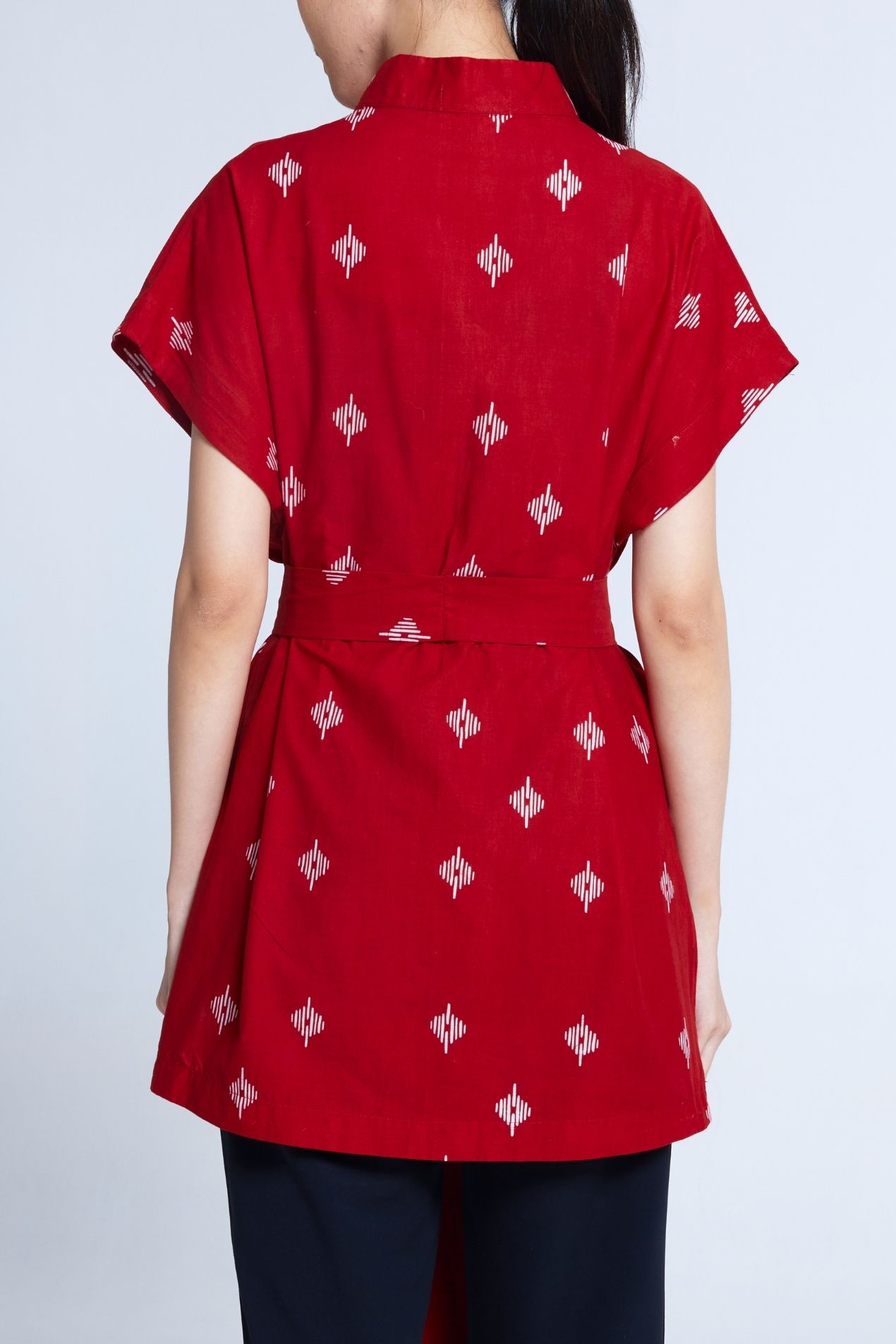 Red Hua Batik Outer | Oemah Etnik
