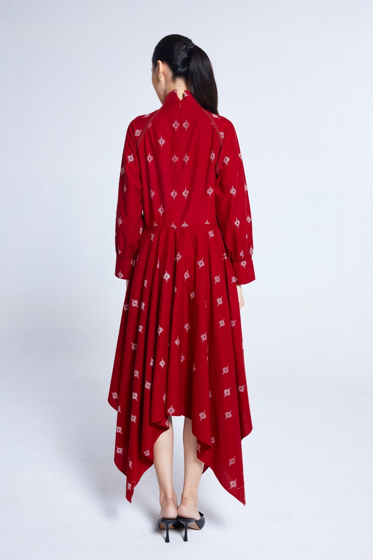 Red Tian Batik Dress | Oemah Etnik